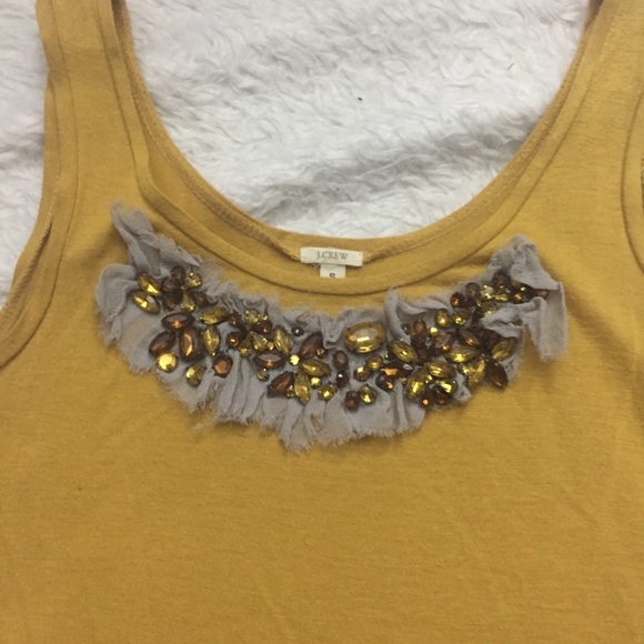 J. Crew | Tops | J Crew Mustard Yellow Top | Poshmark